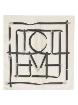 TOTEME Clasp Belt Silk Scarf