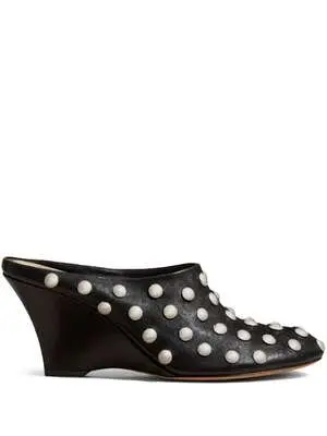 Khaite The Apollo Studded Mules