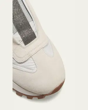 Brunello Cucinelli Monili Laceless Sneakers