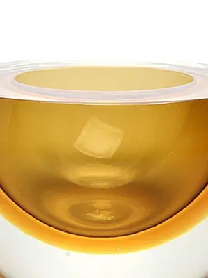GARDECO Bowl Drop Murano Glass Sculpture