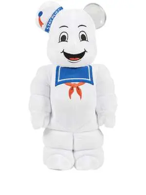 MEDICOM TOY X Ghostbusters Be@rbrick Stay Puft Marshmallow Costume 400% Figure - White