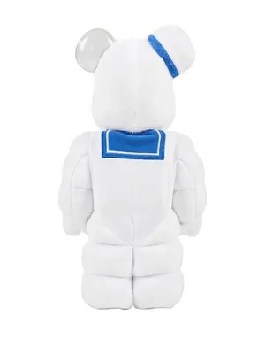 MEDICOM TOY X Ghostbusters Be@rbrick Stay Puft Marshmallow Costume 400% Figure - White