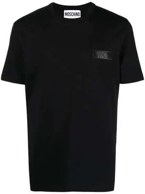 Moschino Logo-appliqué Cotton T-shirt