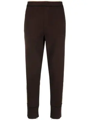 Adidas X Wales Bonner Knitted Track Pants - Brown