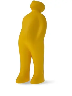 GARDECO Large The Visitor Ceramic Figurine - Yellow