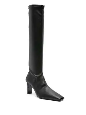 COURREGES Ac Charm 70mm Faux-leather Boots