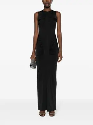 NOIRE SWIMWEAR Ruched Maxi Dress