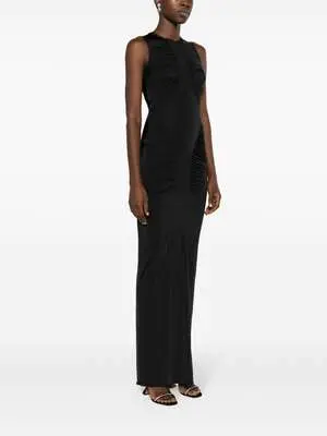 NOIRE SWIMWEAR Ruched Maxi Dress