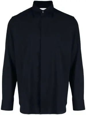 PT TORINO Long-sleeved Virgin Wool Shirt
