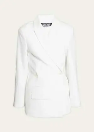 Jacquemus Tibau Crossover Blazer