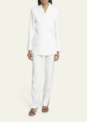 Jacquemus Tibau Crossover Blazer