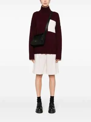 Calvin Klein Embossed Shoulder Bag - Black
