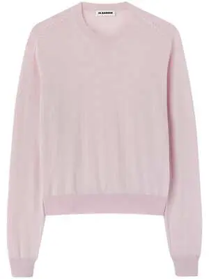 JIL SANDER Fine Knit Crew Neck Jumper