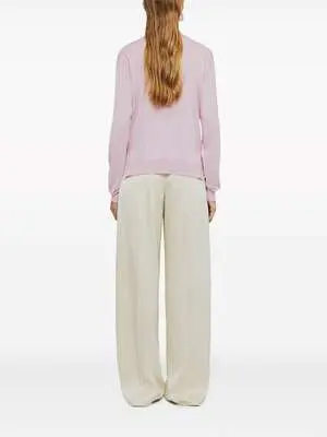 JIL SANDER Fine Knit Crew Neck Jumper