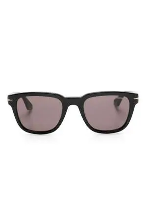 Montblanc Rectangle-frame Logo Sunglasses - Black