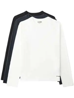 Jil Sander Long Sleeve Sport Tops For Men