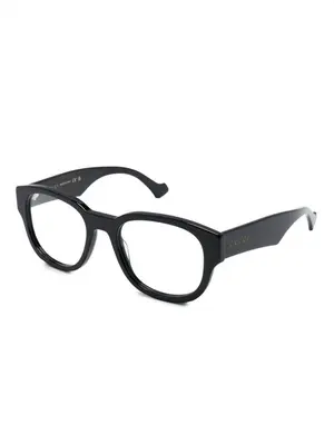 Gucci Logo Engraved Glasses