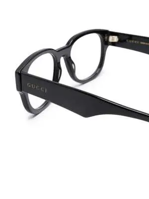 Gucci Logo Engraved Glasses