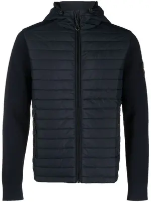 Belstaff Hooded Padded Cardigan