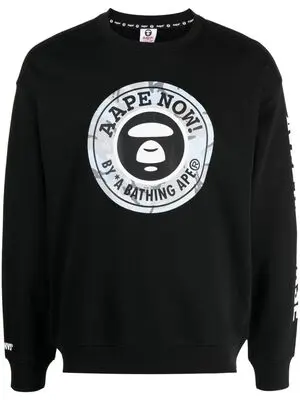 Aape By *a Bathing Ape Printed Sweatshirts Hoodies For Men