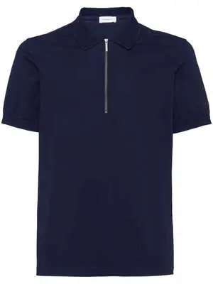 Ferragamo Zip Up Polos For Men