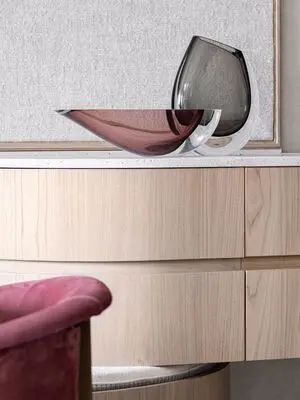 GARDECO Canoe 160 Murano Glass Vase