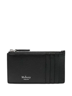 Mulberry Continental Zipped Cardholder - Black