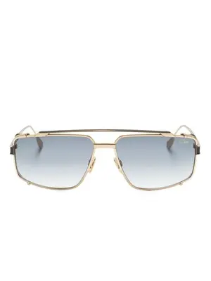 Cazal 7563 Pilot-frame Sunglasses - Gold