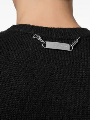 Philipp Plein Teddy Bear Jacquard Jumper