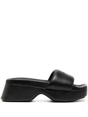 Alexander Wang Logo Mules Clogs For Women