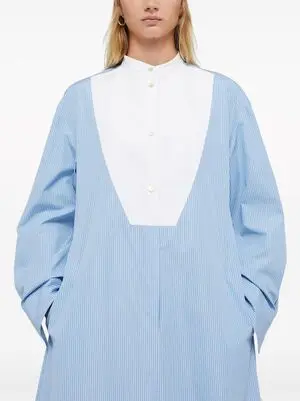 JIL SANDER Plastron Poplin Shirtdress
