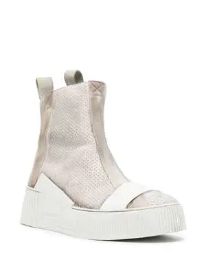 Boris Bidjan Saberi Bamba 5 Distressed-effect Sneakers