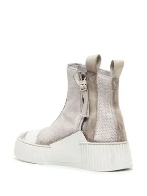 Boris Bidjan Saberi Bamba 5 Distressed-effect Sneakers