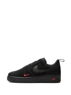 Nike Air Force 1 Low Multi Swoosh Sneakers - Black