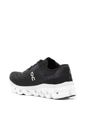 On Cloudflow 4 Logo Sneakers - Black