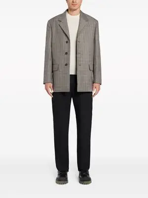 JIL SANDER Crew-neck Virgin Wool Jumper - Neutrals