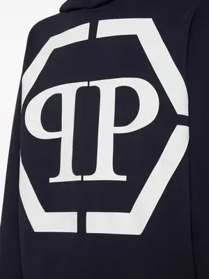 Philipp Plein Hexagon Cotton Hoodie