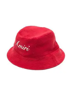 Amiri Logo-embroidered Reversible Bucket Hat