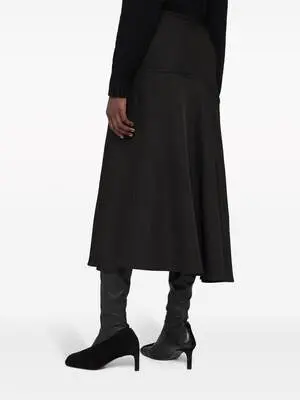 JIL SANDER Sequin-embroidered Asymmetric Flared Midi Skirt