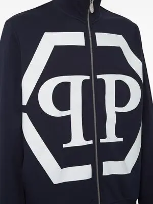 Philipp Plein Hexagon Logo-print Sweatshirt