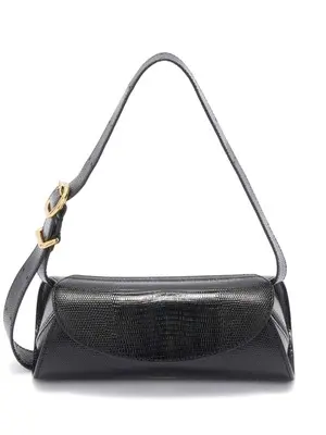 JIL SANDER Cannolo Snakeskin-effect Shoulder Bag