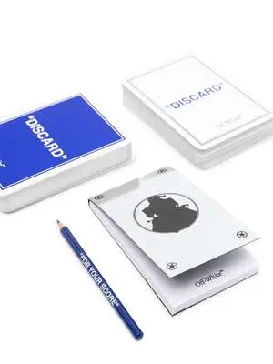 Off-White Game Cube Playing Cards Set