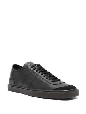 LEMAIRE Linoleum Leather Sneakers - Black