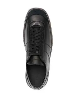 LEMAIRE Linoleum Leather Sneakers - Black