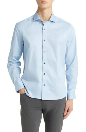 Stone Rose Spread Collar Shirts For Men