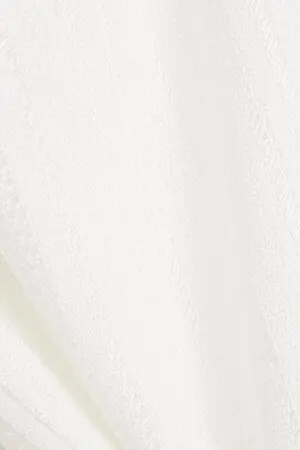 Moschino Flared Jacquard-knit Mini Dress