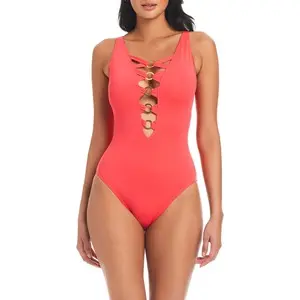 BLEU BY ROD BEATTIE Ring Me Up One-piece Swimsuit