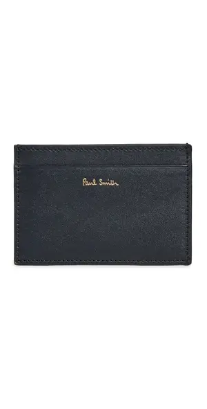 Paul Smith Multi Stripe Card Case - Blacks