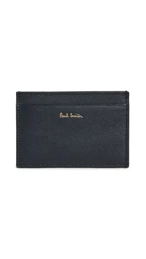 Paul Smith Multi Stripe Card Case - Blacks