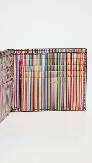 Paul Smith Multi Stripe Bifold Wallet